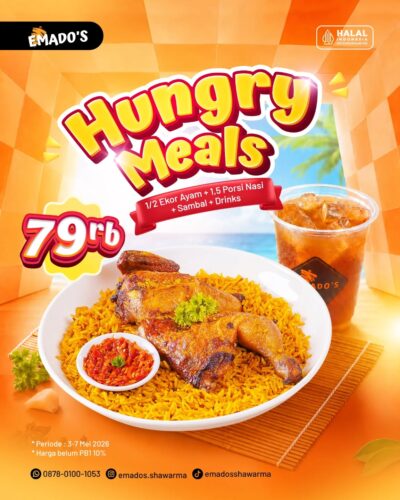 HUNGRY MEALS CUMA 79RB! Lapar berat? Saatnya isi tenaga dengan – Medan Ku